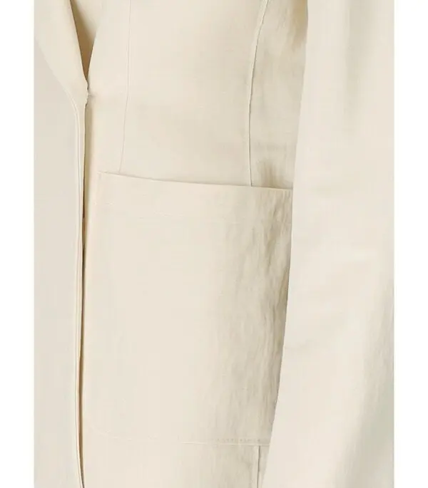 Harris Wharf London Double-breasted Blazer - Ivory