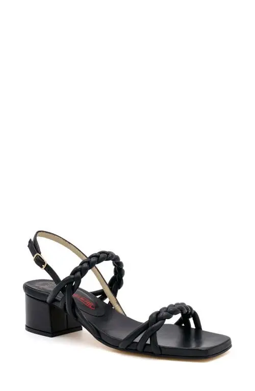 AMALFI BY RANGONI Milena Slingback Sandal - Black Parmasoft