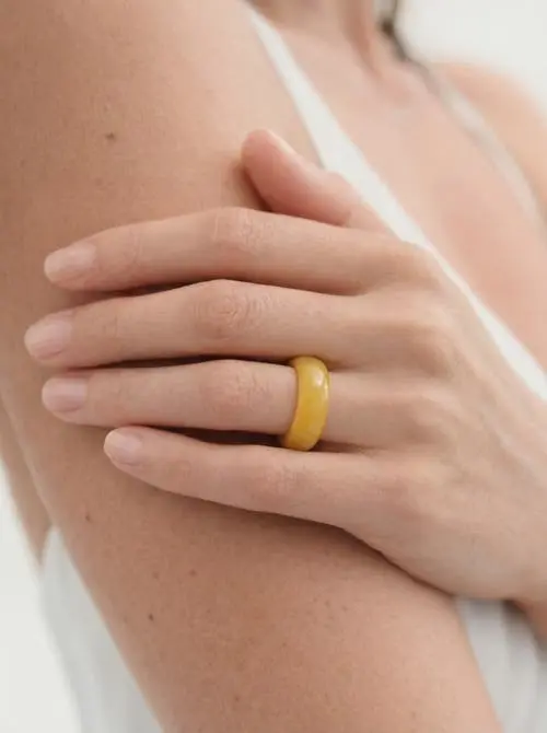 SEREE Carrie Jade Ring