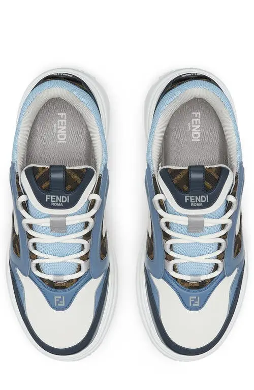 Fendi Force Sneakers - F1rss Bluberry/bian/celest