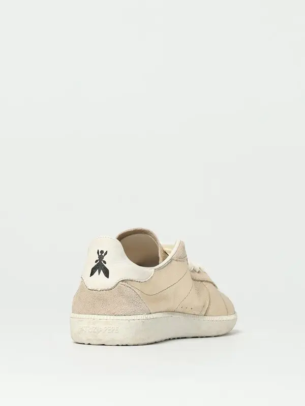 Patrizia Pepe Lace Up Sneakers - Gold