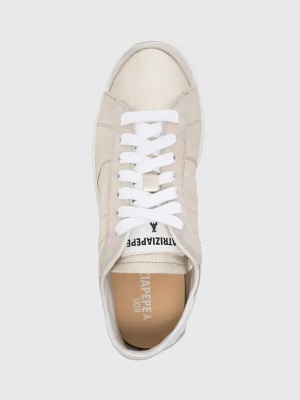 Patrizia Pepe 93 Laminated Leather Sneakers
