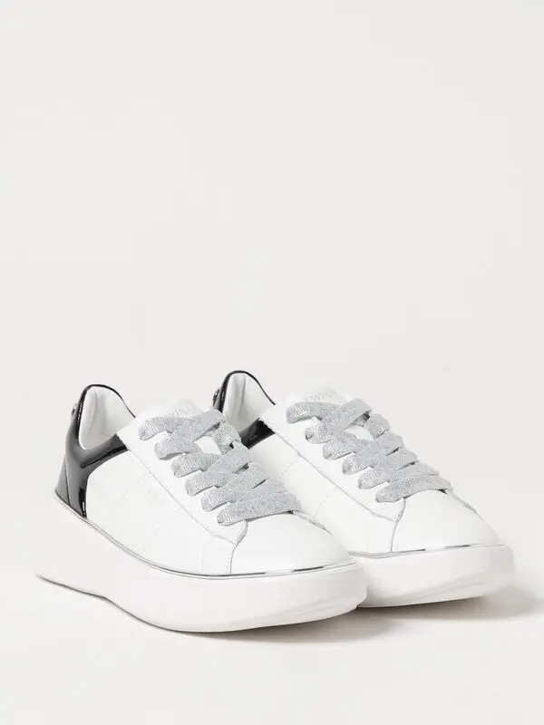 TWINSET Platform Sneakers With Metallic Accents