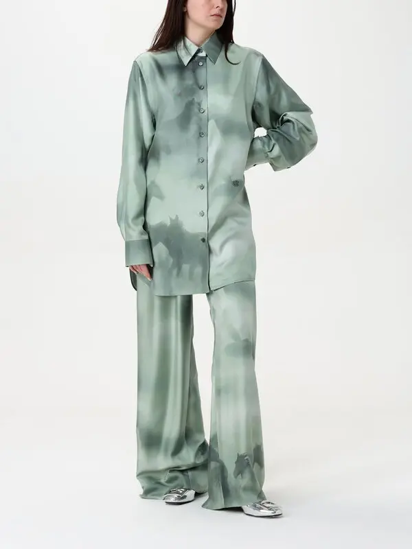 Stella McCartney Printed Wide-leg Trousers