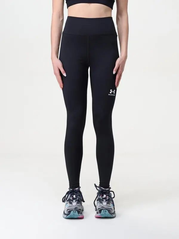 Balenciaga Logo Leggings - Black