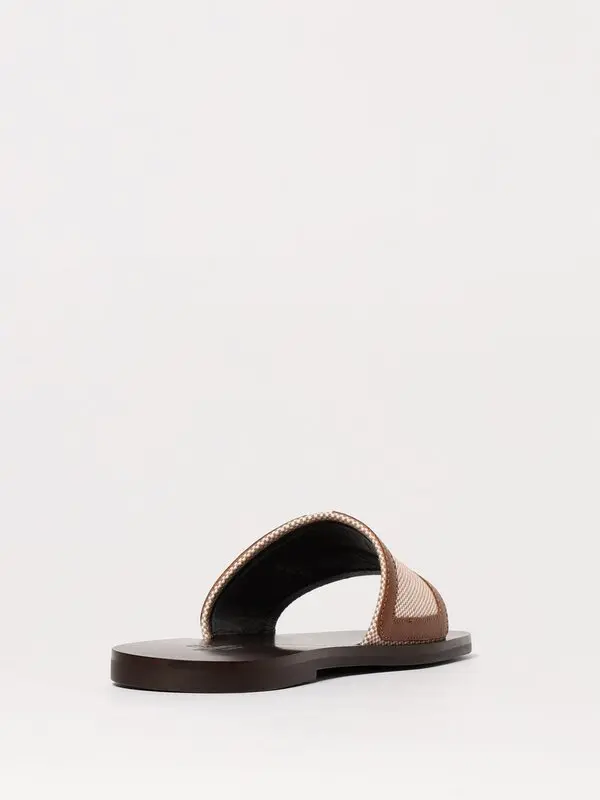 Valentino Garavani And Canvas Slides