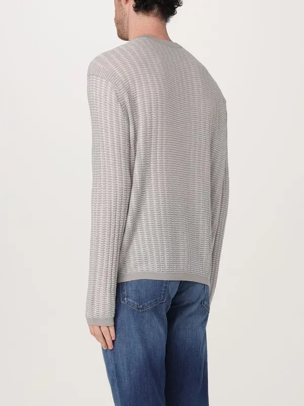 Emporio Armani Crew Neck Pullover - Beige