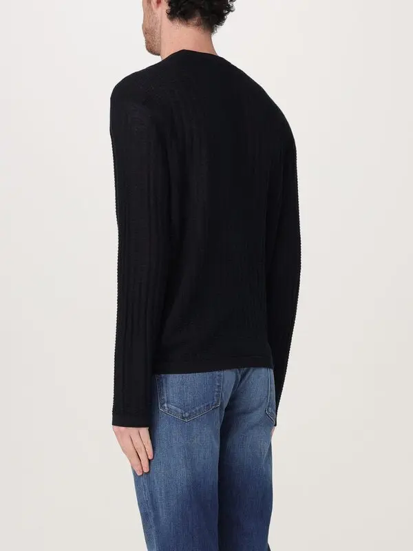 Emporio Armani Crew Neck Sweater - Blue
