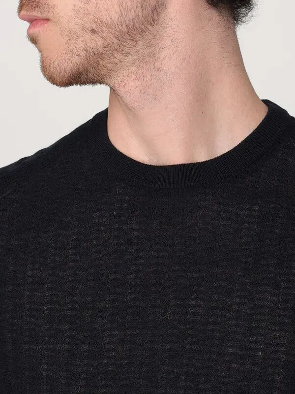Emporio Armani Crew Neck Sweater - Blue
