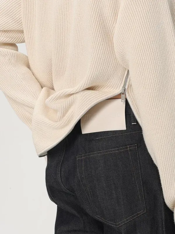 JIL SANDER Ribbed Crew Neck Sweater