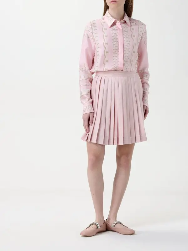 Versace Pleated Skirt