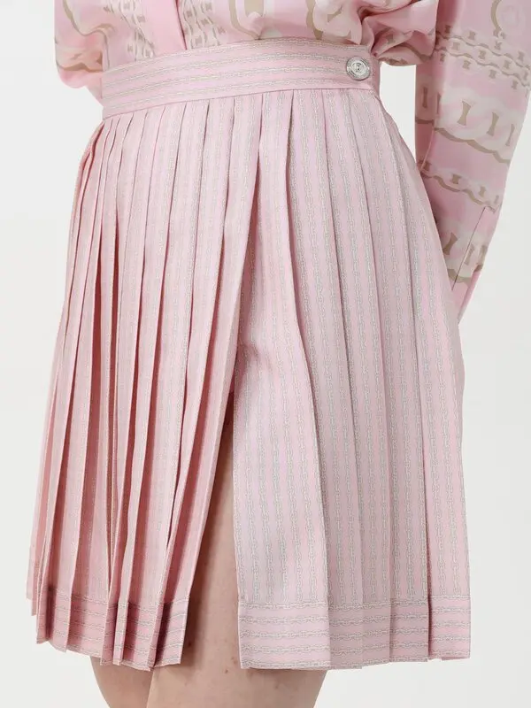 Versace Pleated Skirt - Pink