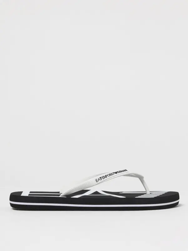 EA7 Thong Sandals - Black