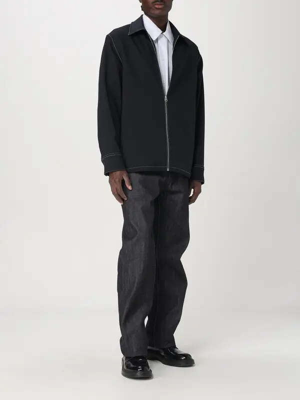 JIL SANDER Zip-up Jacket With Contrast Stitching