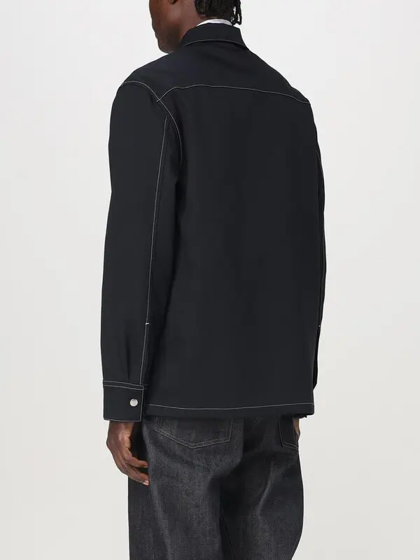 JIL SANDER Zip-up Jacket With Contrast Stitching