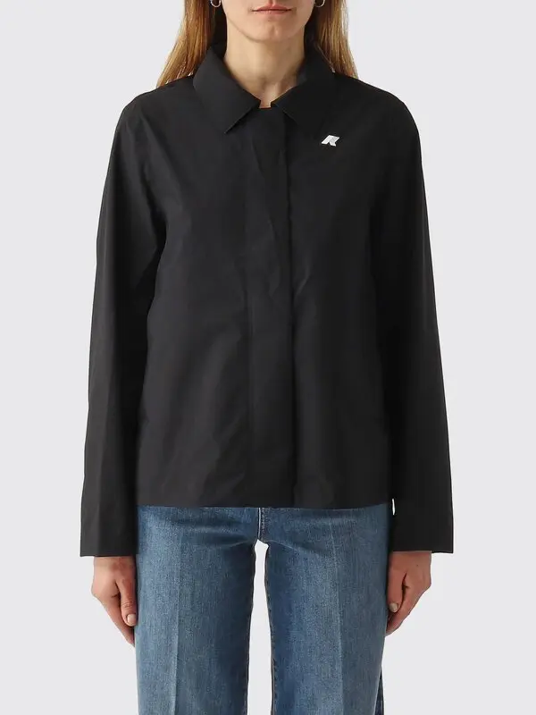 K-WAY Polyester Stretch Jacket - Black