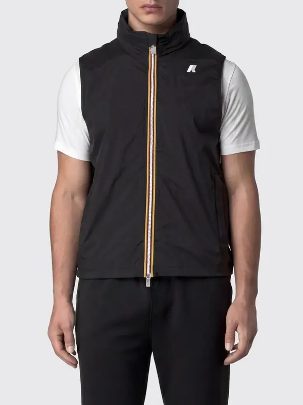K-WAY Nylon Vest - Black