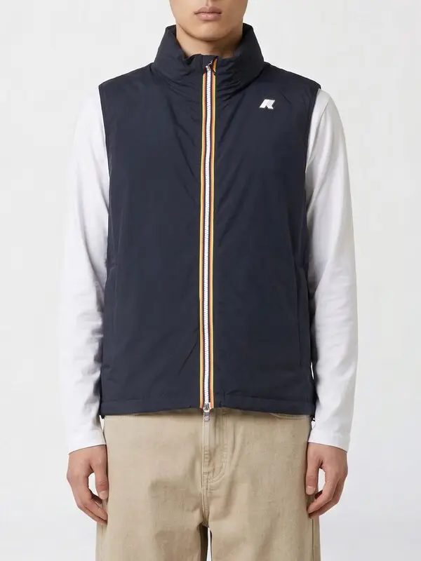 K-WAY Nylon Vest - Blue