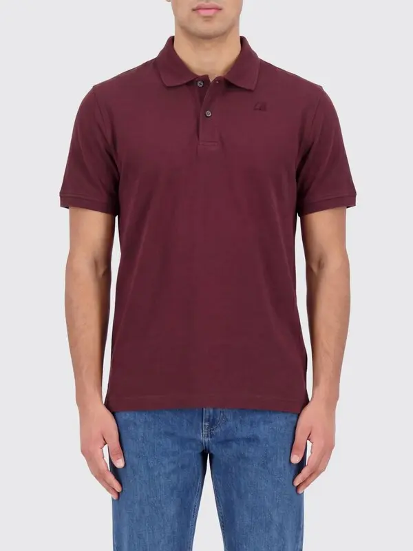 K-WAY Cotton Polo Shirt - Red