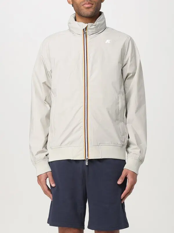 K-WAY Amaury Stretch Nylon Jersey Jacket - Beige