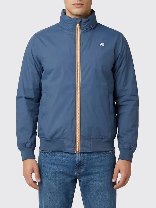K-WAY Amaury Stretch Nylon Jersey Jacket - Blue 1