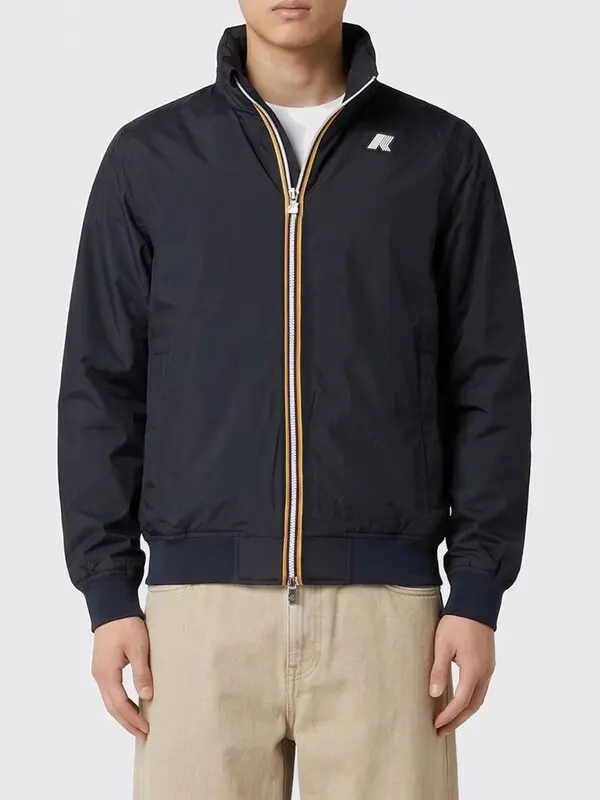 K-WAY Amaury Stretch Nylon Jersey Jacket - Blue
