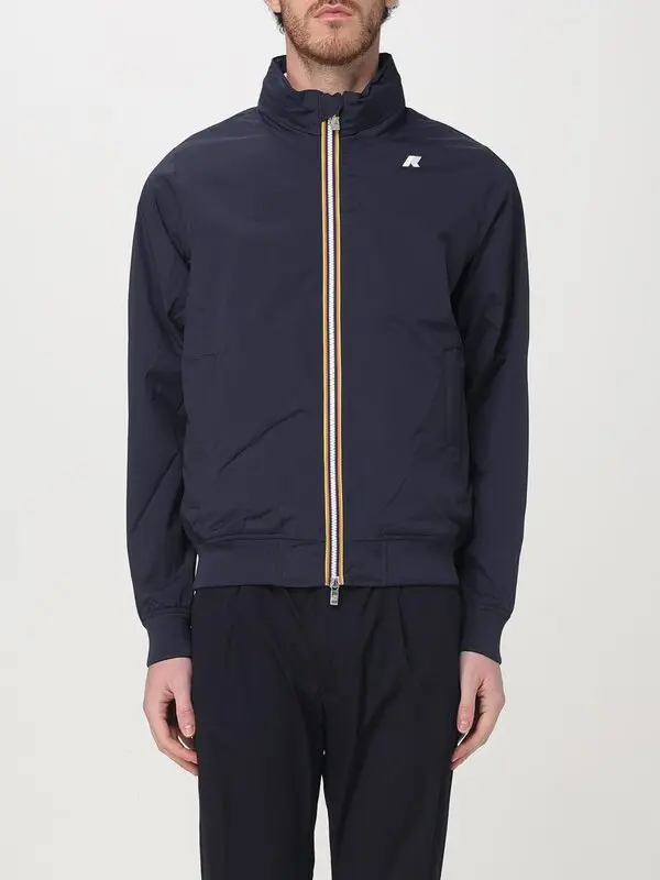 K-WAY Amaury Stretch Nylon Jersey Jacket - Blue