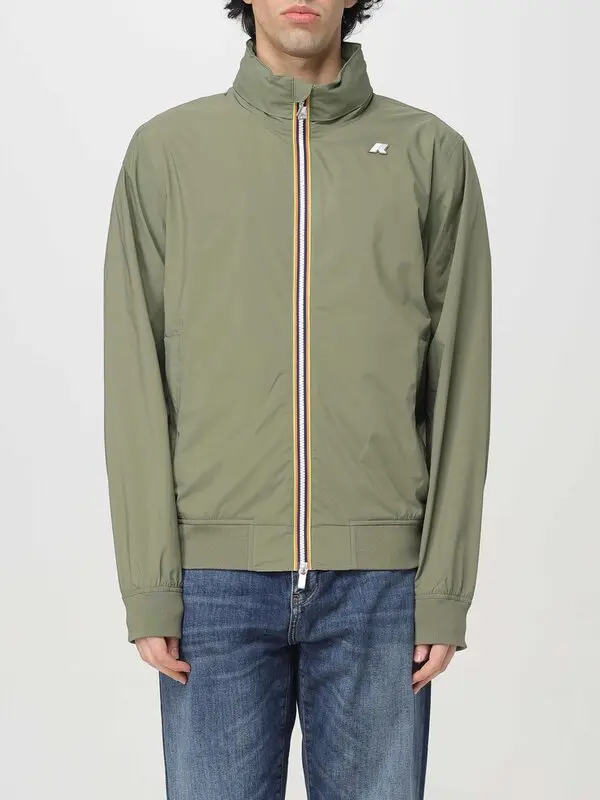 K-WAY Amaury Stretch Nylon Jersey Jacket - Green
