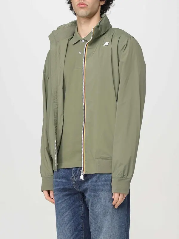 K-WAY Amaury Stretch Nylon Jersey Jacket - Green
