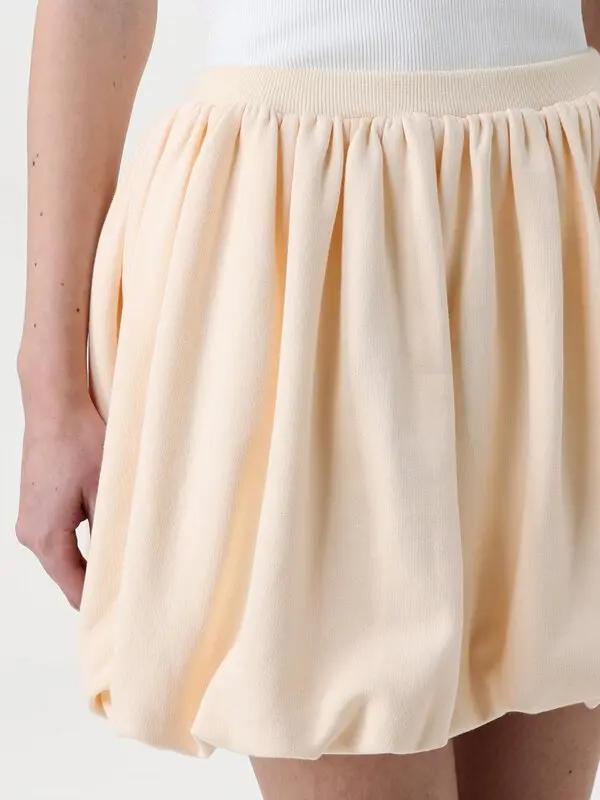 Marni Gathered Mini Skirt - White