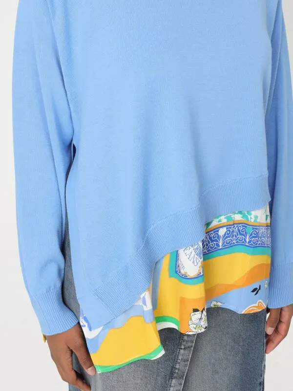 Moschino Pullover Sweater - Gnawed Blue
