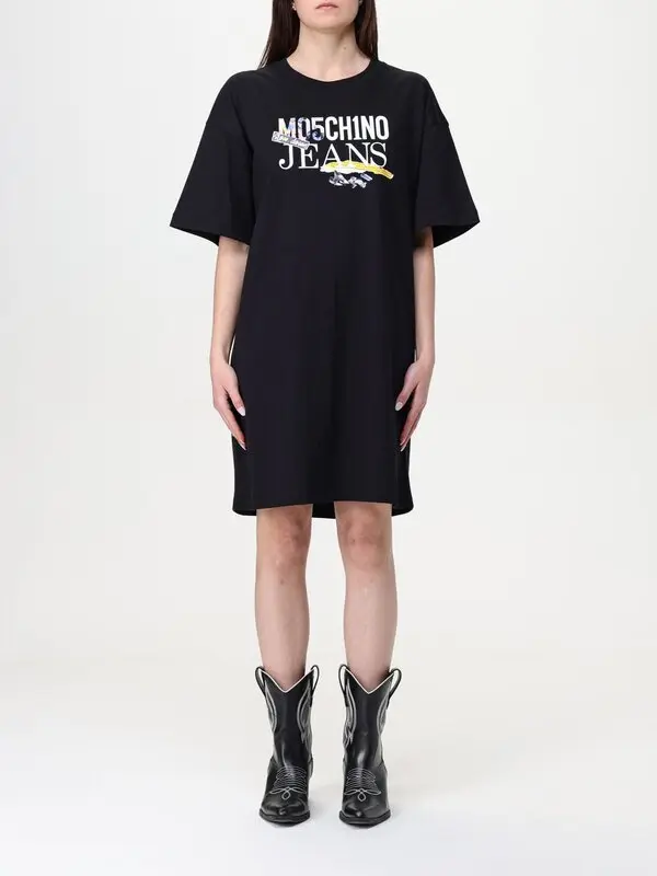 Moschino Printed T-shirt Dress