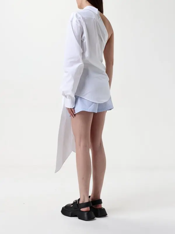 Moschino Shirt With Asymmetrical Design And Wrap Detail