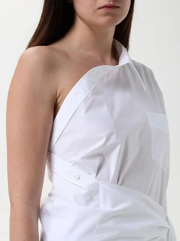 Moschino Shirt With Asymmetrical Design And Wrap Detail