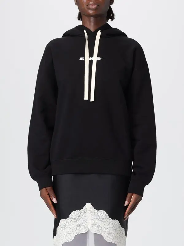 JIL SANDER Hoodie - Black