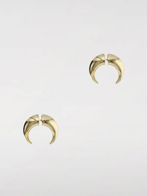 MARINE SERRE Jewel Earrings - Gold