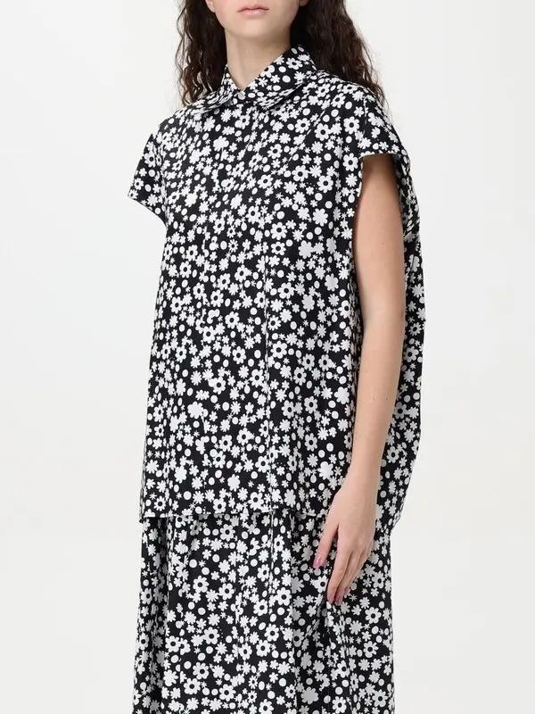 Marni Floral Print Shirt - Black
