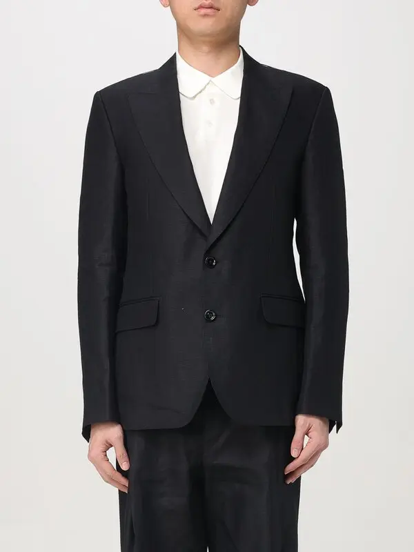Dolce & Gabbana Single Breasted Tailored Jacket - Black