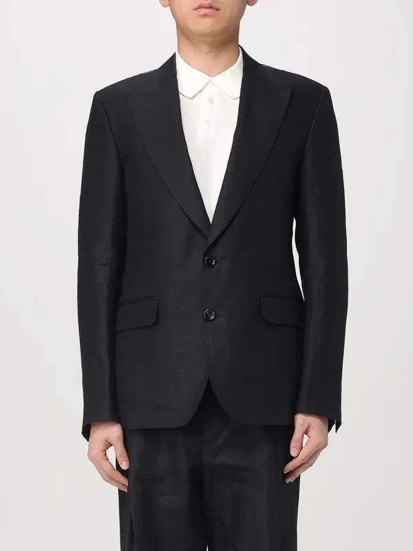 Dolce & Gabbana Single Breasted Tailored Jacket - Black