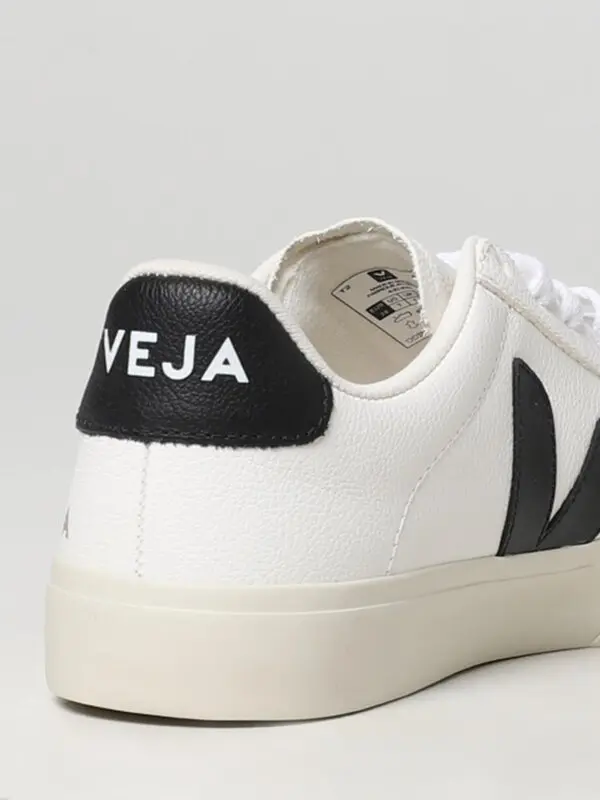 VEJA Lace-up Leather Sneakers - White