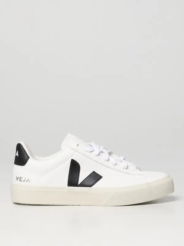 VEJA Lace-up Leather Sneakers - White