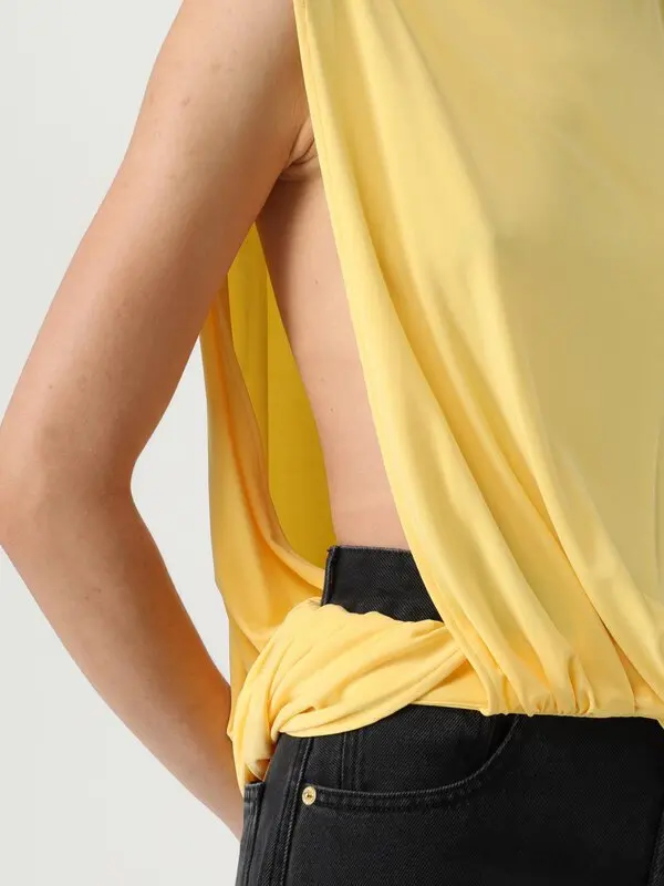 Jacquemus Draped Top - Yellow