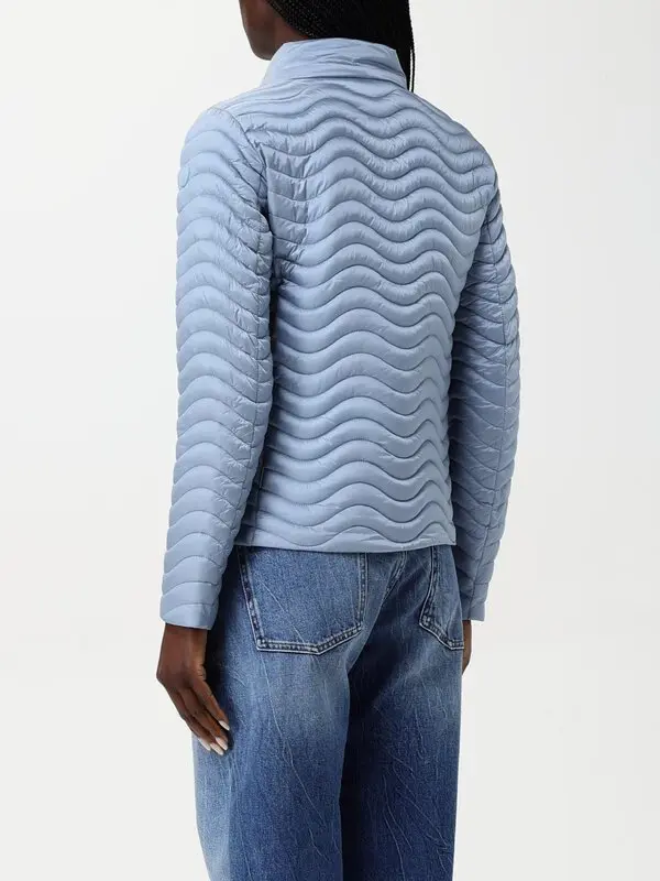 SAVE THE DUCK Quilted Jacket - Gnawed Blue