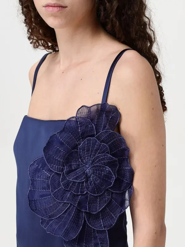 Elisabetta Franchi Mini Dress - Blue