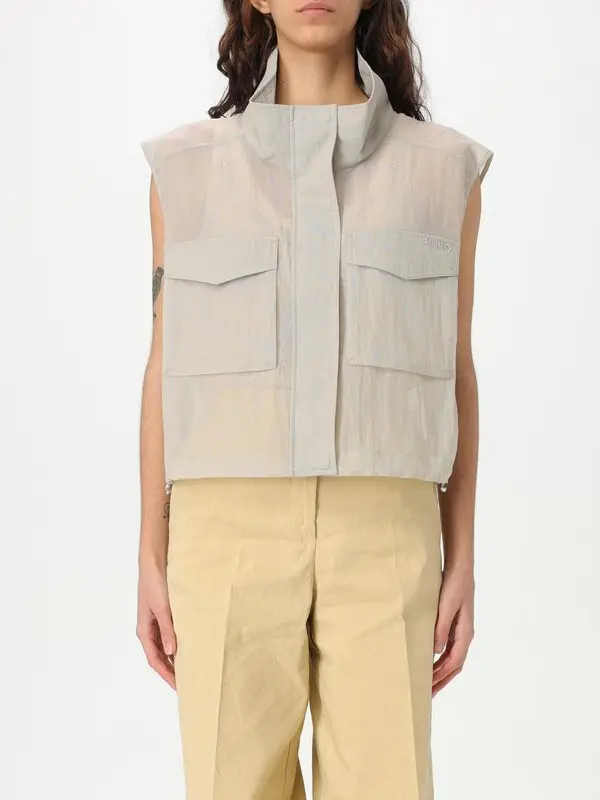 Pinko Sleeveless Waistcoat - Pearl