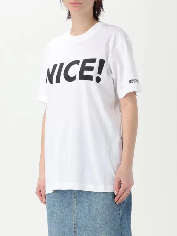 Moschino Teddy Bear Print T-shirt - White