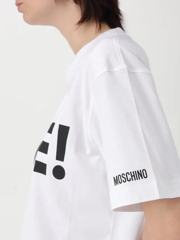 Moschino Teddy Bear Print T-shirt - White