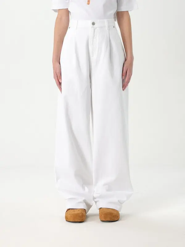 Moschino Wide-leg Jeans - White