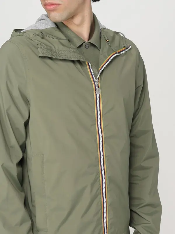 K-WAY Manuel Stretch Nylon Jersey Jacket - Green