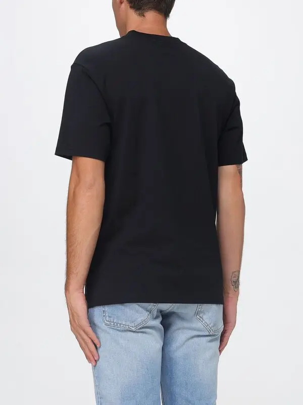 Carhartt Work In Progress Cotton T-shirt With Logo - Black